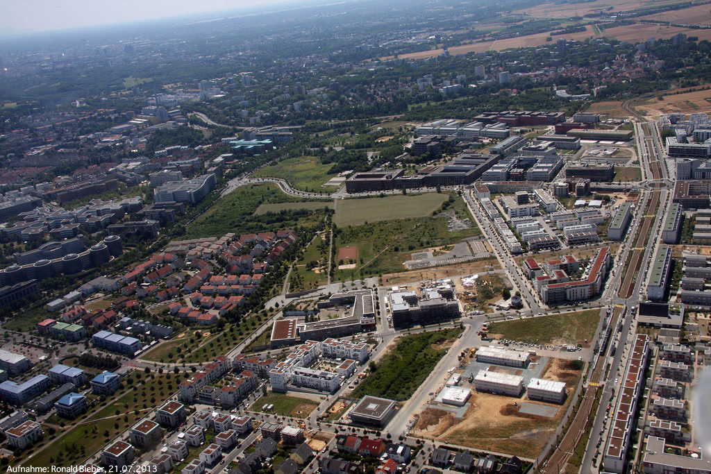 Luftbilder vom Riedberg, Frankfurt